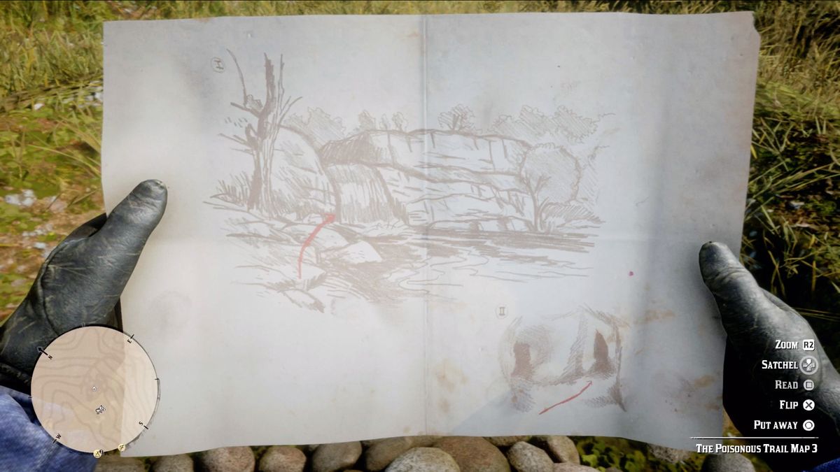 How to find and solve the secret Red Dead Redemption 2 Poisonous Trail ...