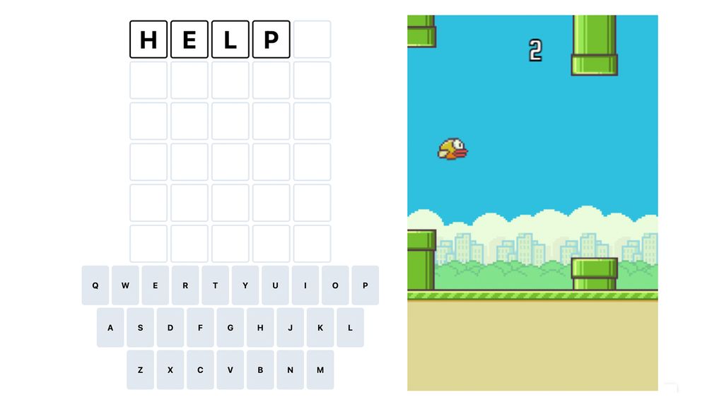Flappy Birdle is the most stressful video game you'll ever play ...