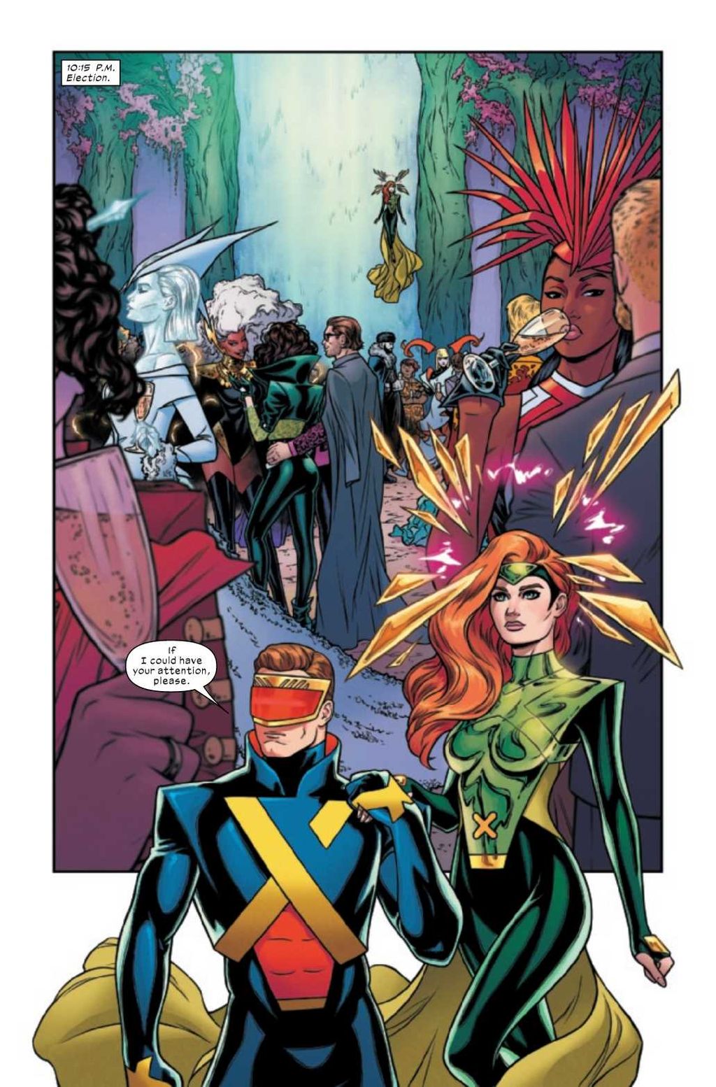 Cyclops & Marvel Girl address the Hellfire Gala in X-Men #21 preview ...