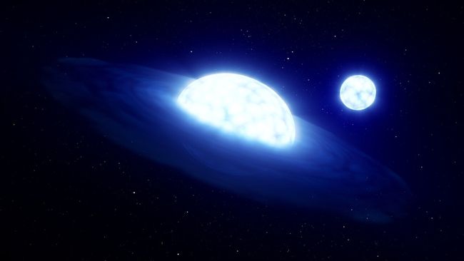Astronomers spot exposed inner core of an 'oddball' star by accident ...