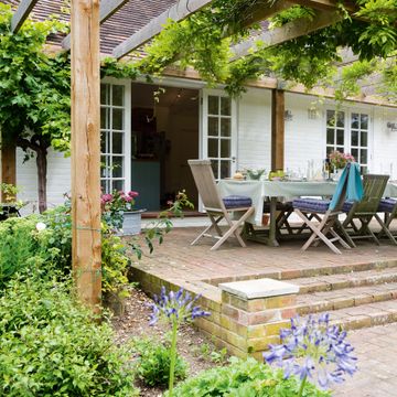 Garden railway sleeper ideas for a new alfresco design touch | Ideal Home