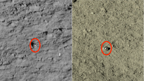 China rover spots strange glass spheres on far side of the moon | Live ...