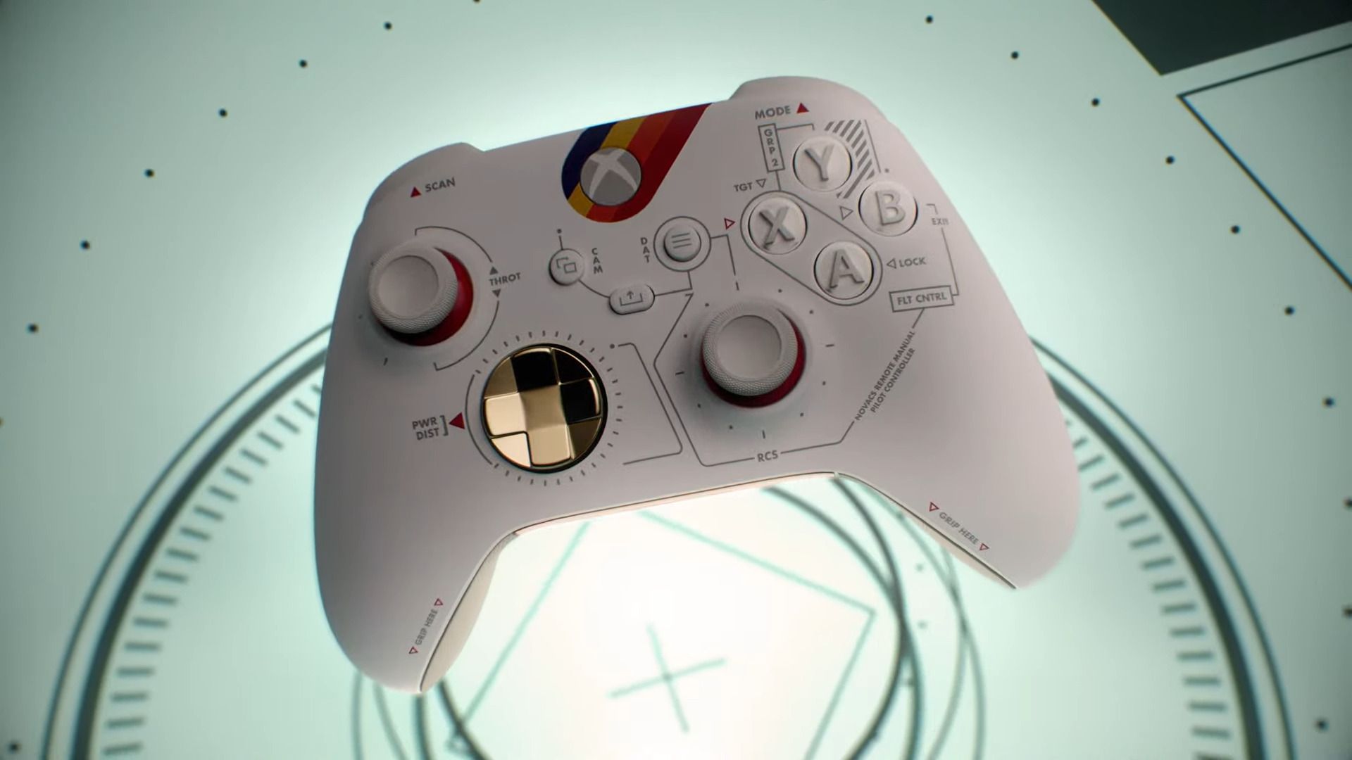 Starfield Xbox controller's included dynamic background is a bit ...