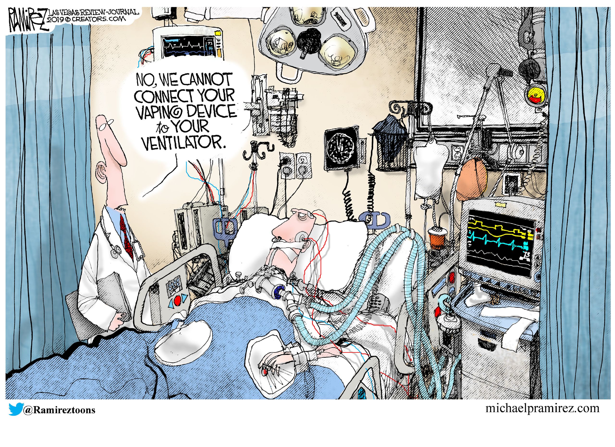 Editorial Cartoon U.S. vaping e-cigarette deaths Juul | The Week