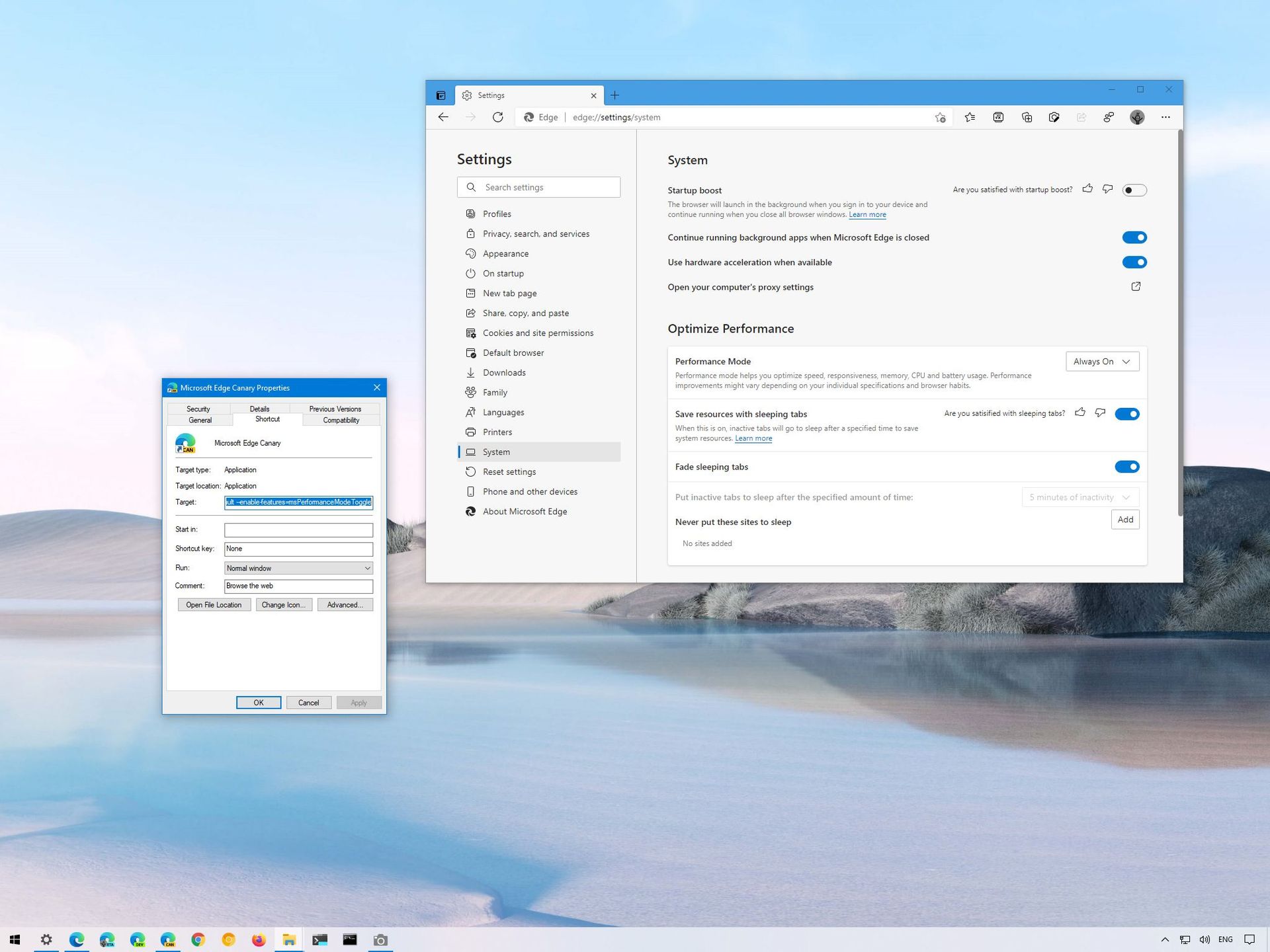 How to enable Performance Mode on Microsoft Edge | Windows Central