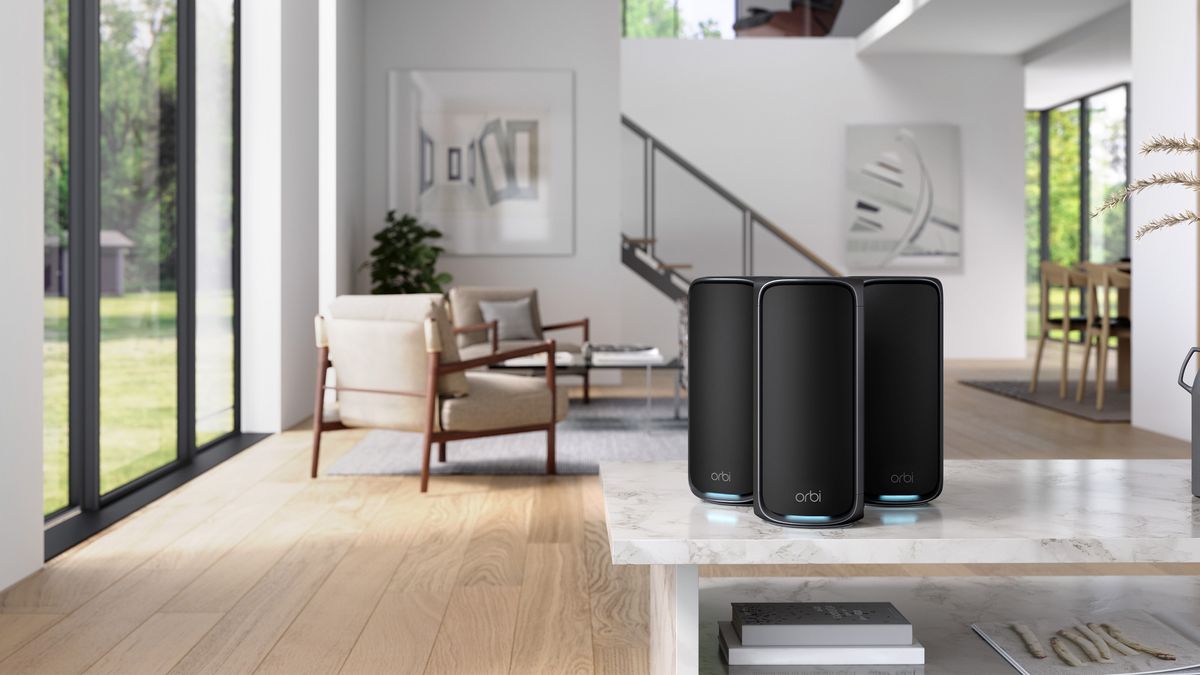 Netgear's Orbi 970 is a Wi-Fi 7 mesh system that costs more than a ...