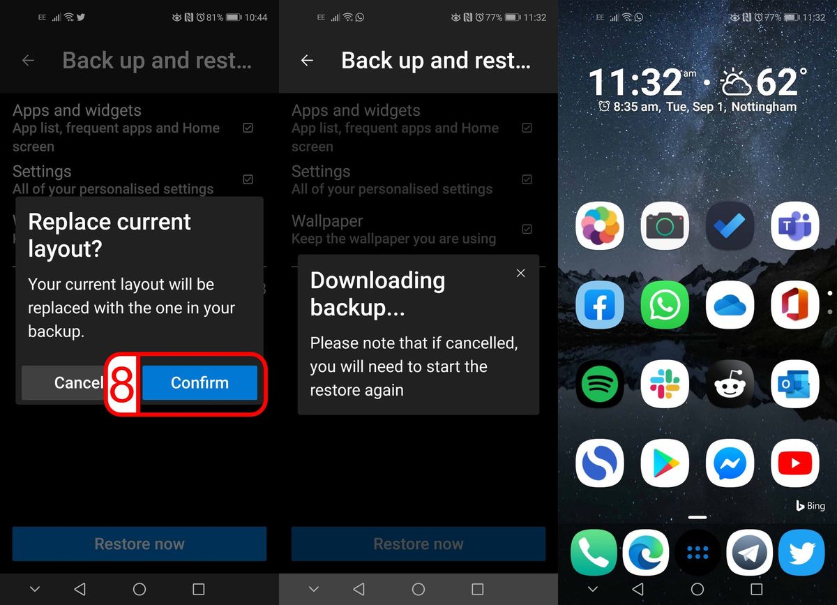 How to back up and restore Microsoft Launcher | Windows Central