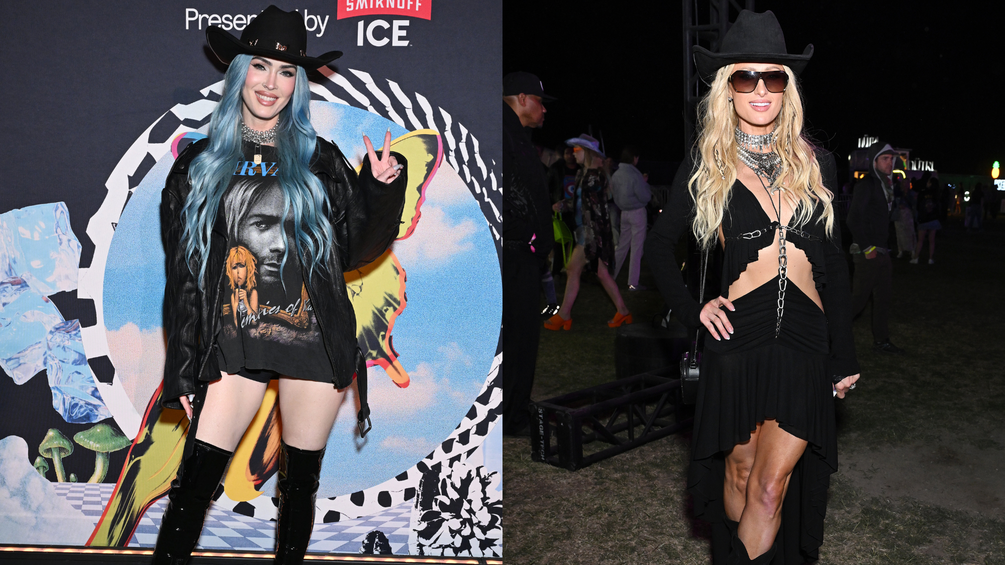 Celebs Break Out Their Best Cowboy Hats at Coachella | Marie Claire