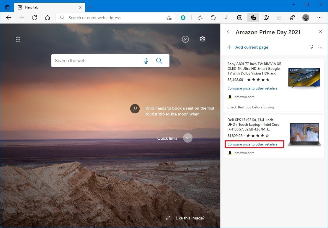 How to use Microsoft Edge to shop smarter on Amazon Prime Day | Windows ...