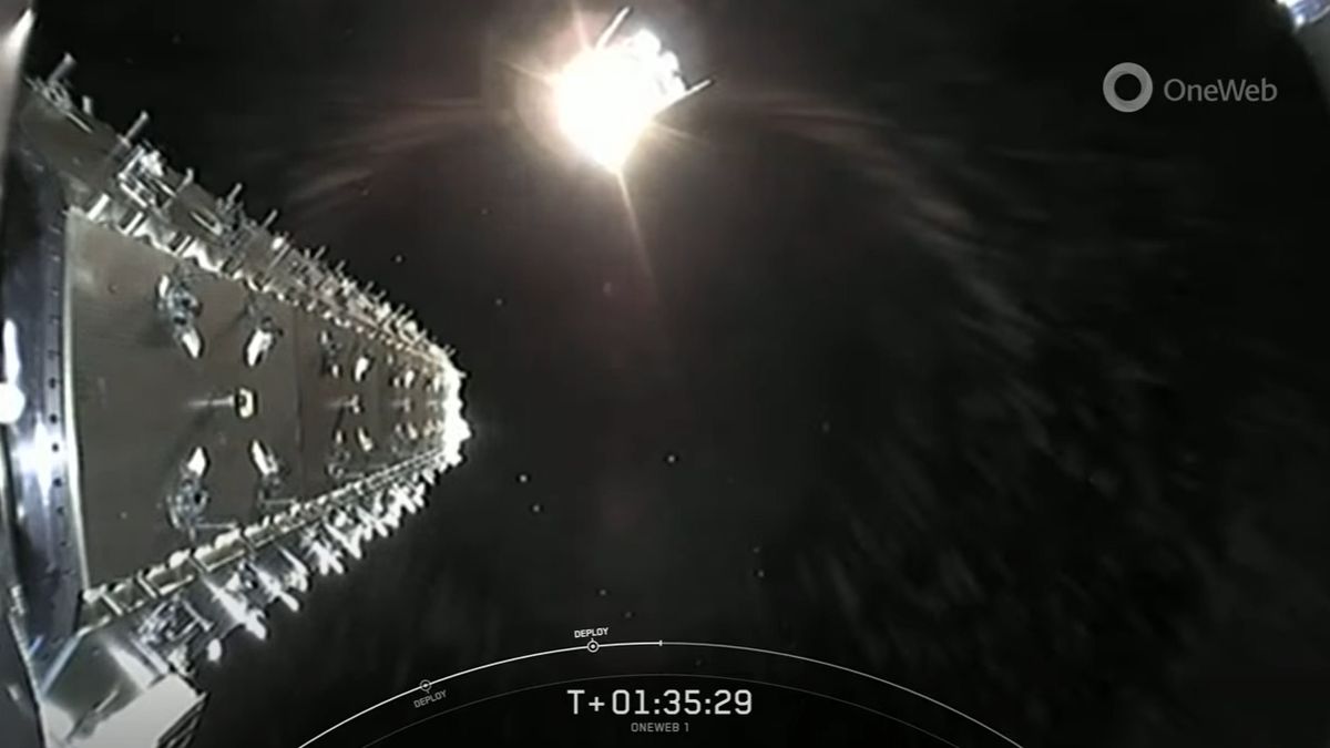 SpaceX launches 40 OneWeb satellites, aces rocket landing | Space