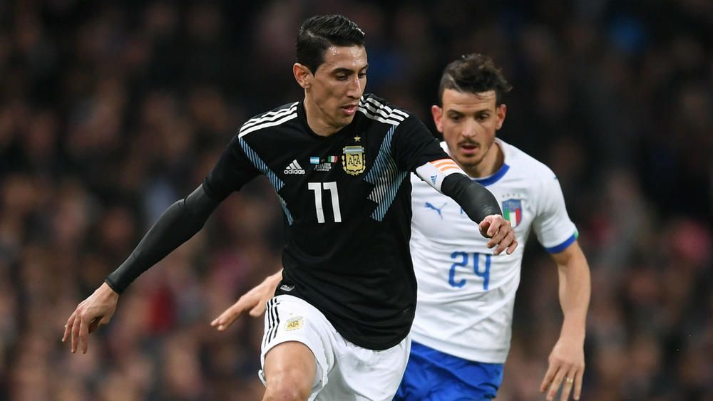 Argentina 2 Italy 0: Banega & Lanzini win it for Messi-less Albiceleste ...