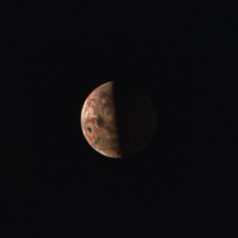 Jupiter's storms and its 'potato' moon Amalthea stun in new NASA Juno ...