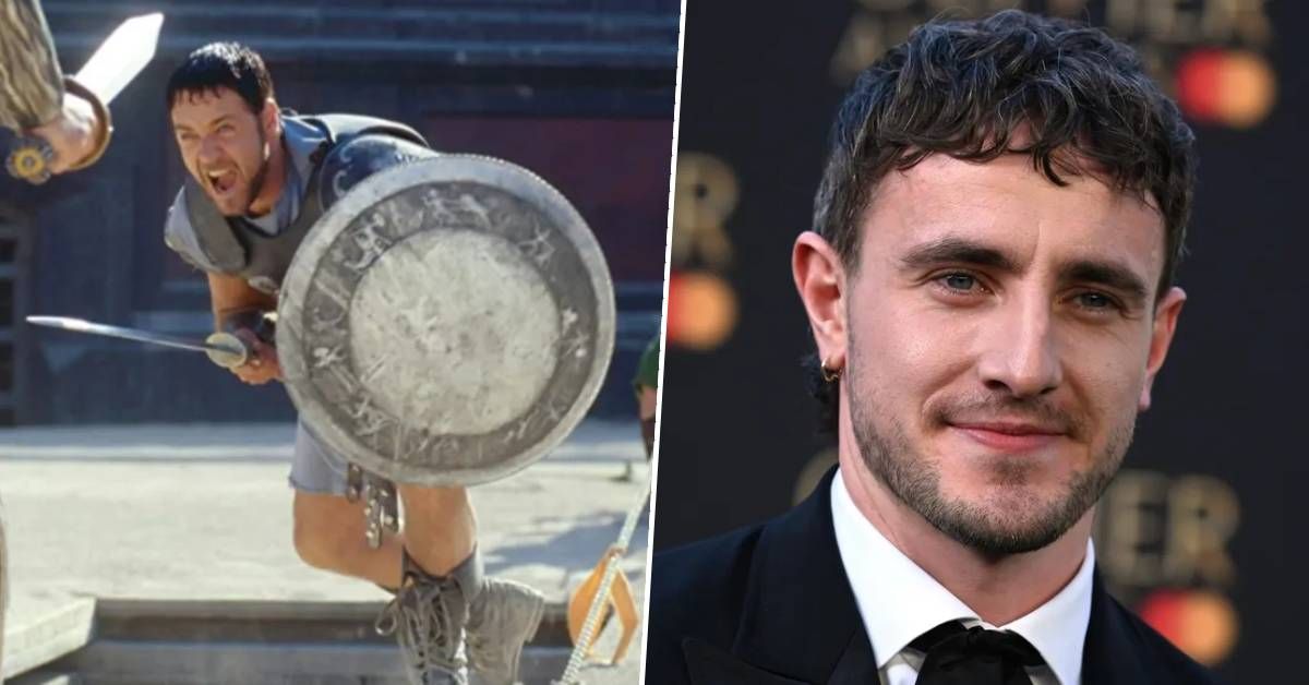 Gladiator 2 first look sees Paul Mescal and Pedro Pascal lock swords ...