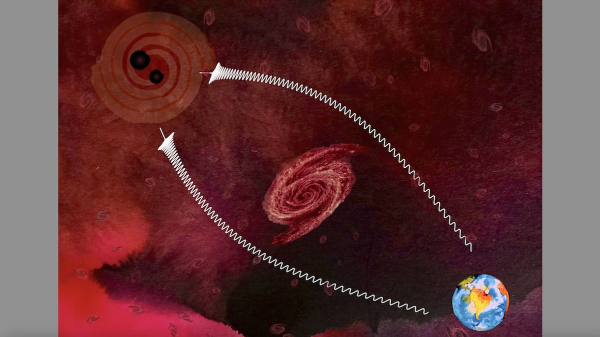 Gravitational Waves Could Reveal Universes Expansion Rate Space