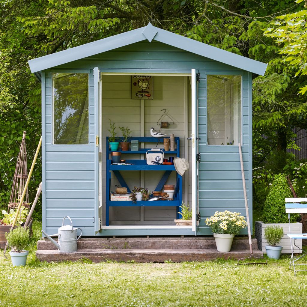 How to install a shed for a durable and dry space | Ideal Home