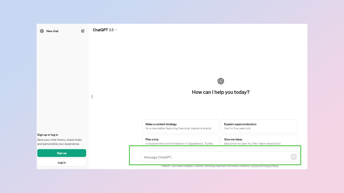 You can use ChatGPT without an account — here's how | Tom's Guide