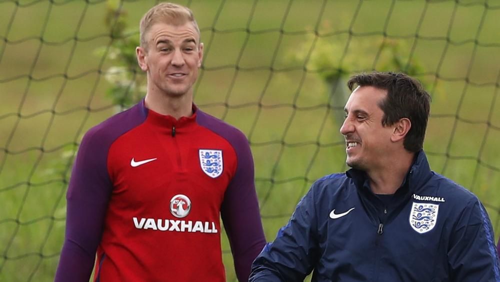 Neville urges Hart to remain with City | FourFourTwo