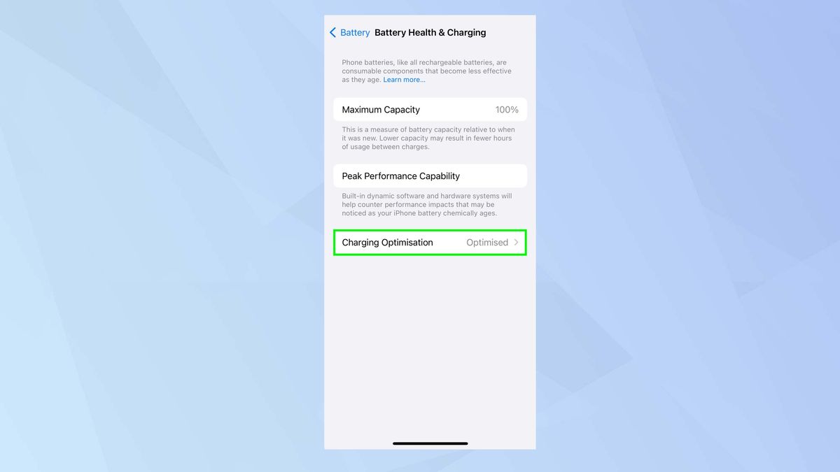 How to limit your iPhone to 80% charge | Tom's Guide