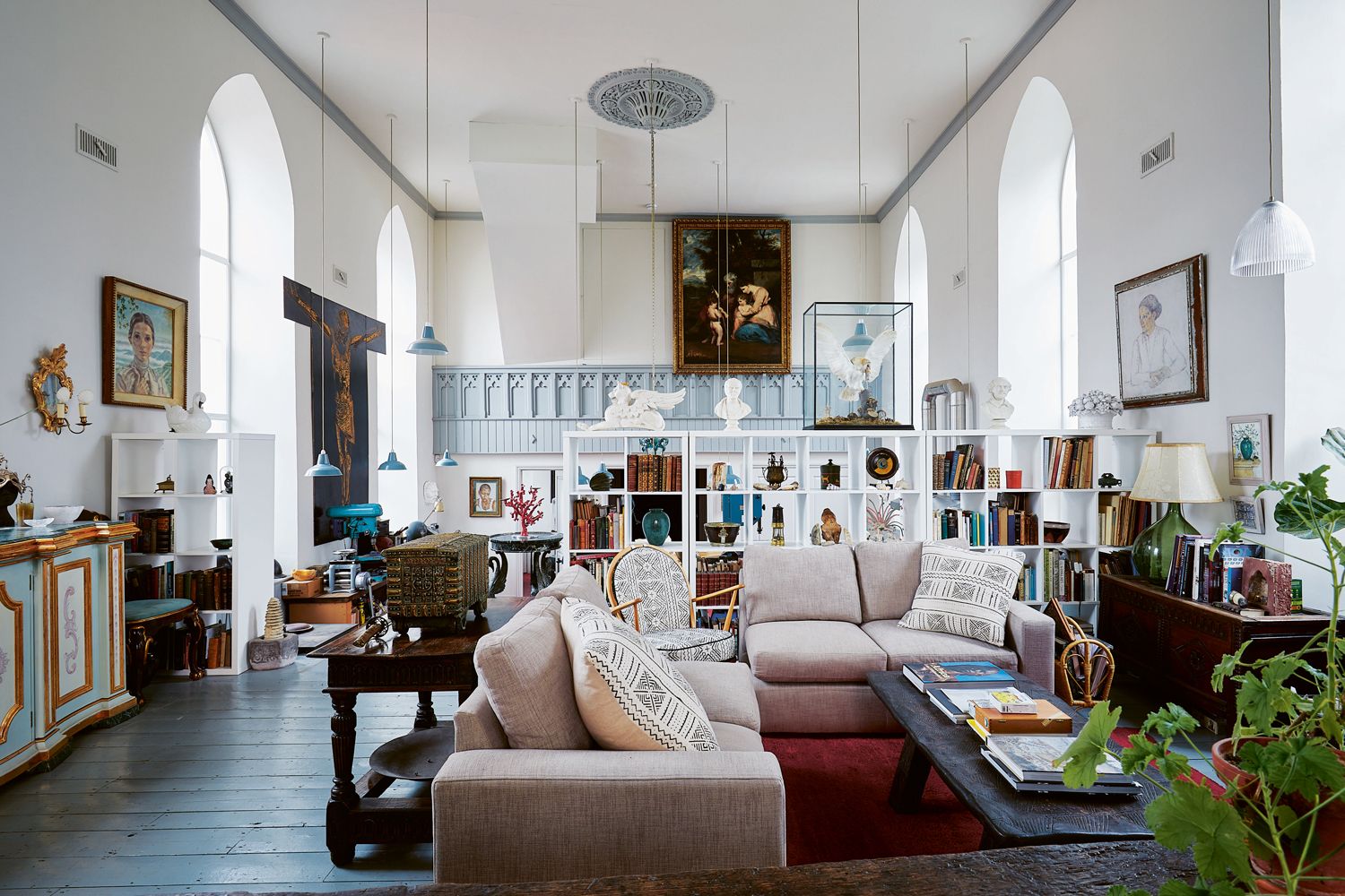 Explore A Converted Chapel – It's Now A Fearlessly Colourful Home