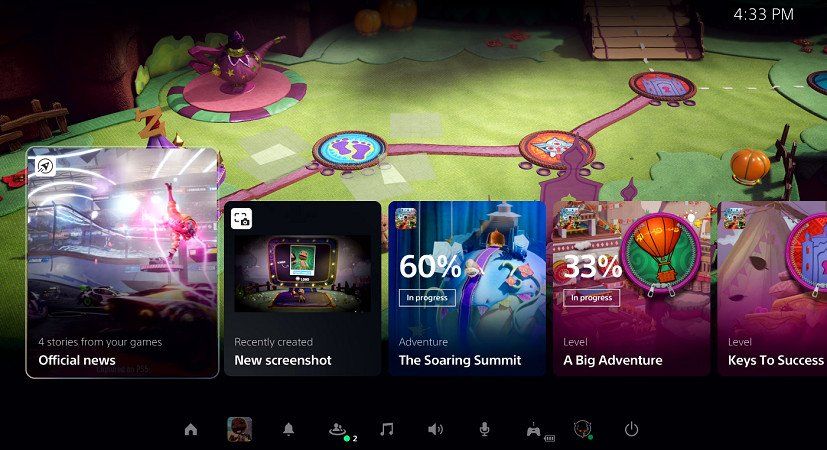 PS5 UI revealed with a new Control Center, Official Game Help, expanded ...