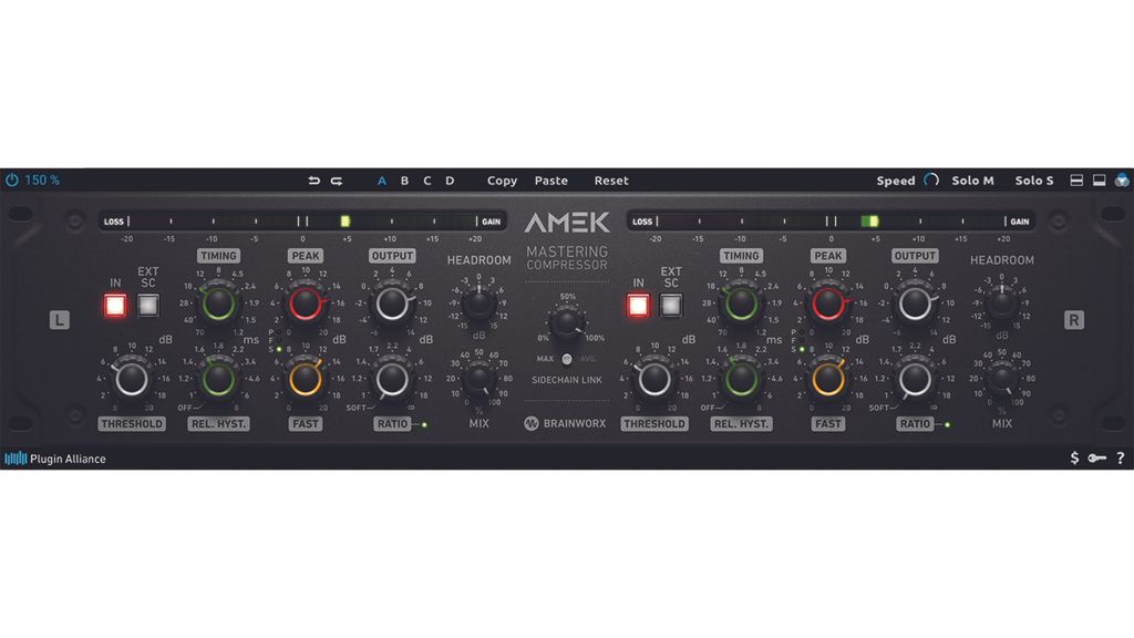 Brainworx AMEK Mastering Compressor review | MusicRadar