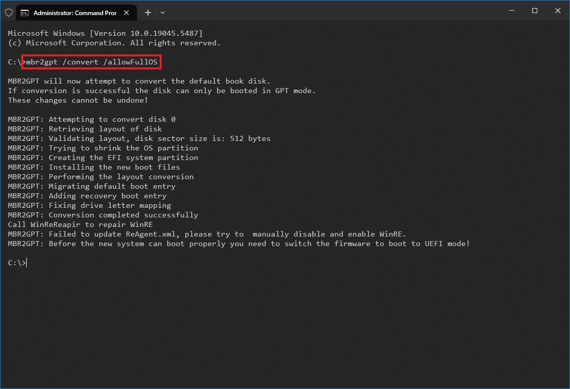 Convert drive from MBR to GPT on Windows 10 | Windows Central