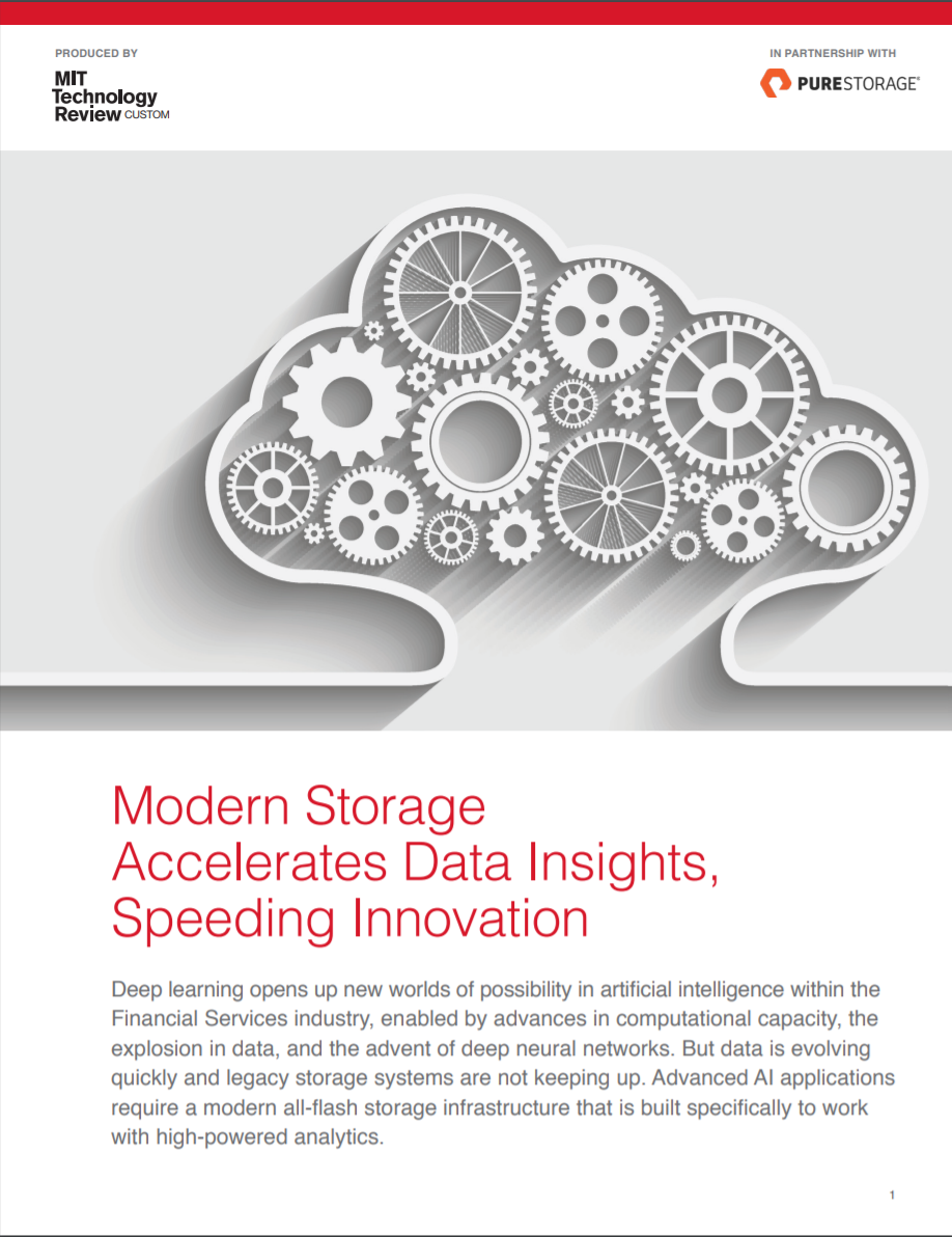 Modern storage accelerates data insights, speeding innovation | IT Pro