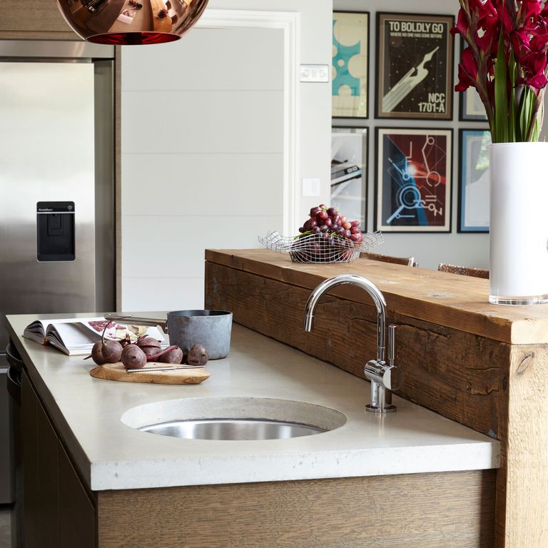 18 Kitchen sink ideas to add style to your washing-up zone | Ideal Home