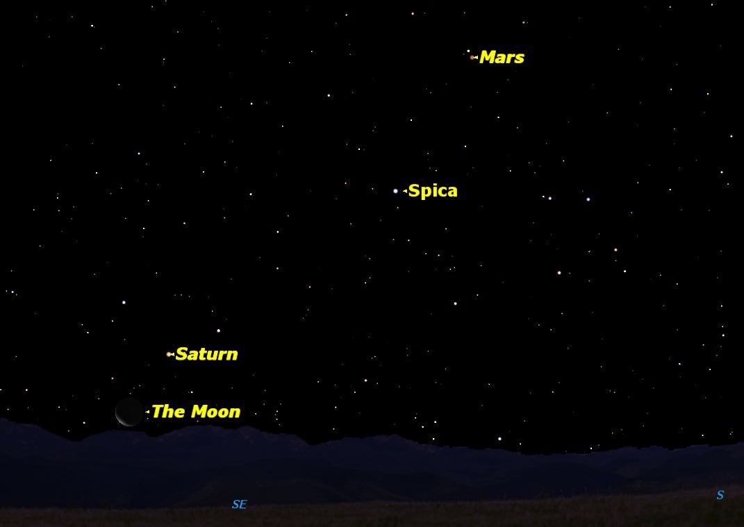 Moon, Other Cosmic Wonders Meet in Christmas Sky This Week | Space