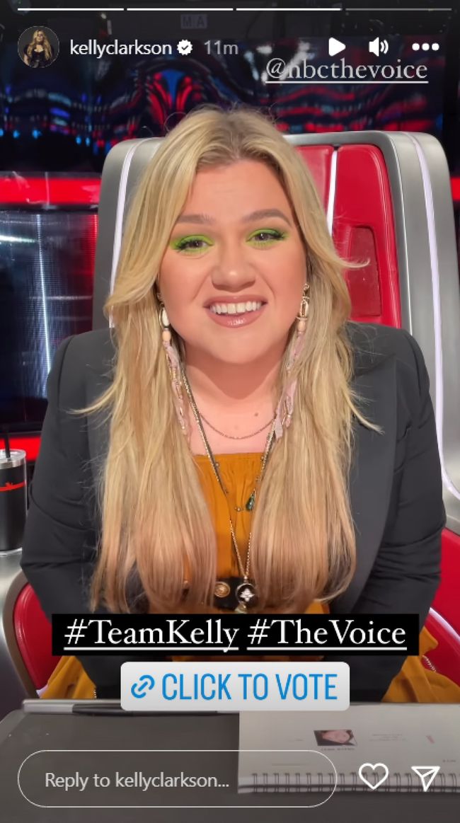 Kelly Clarkson Appears Live On The Voice Amid Talk Show Allegations As ...