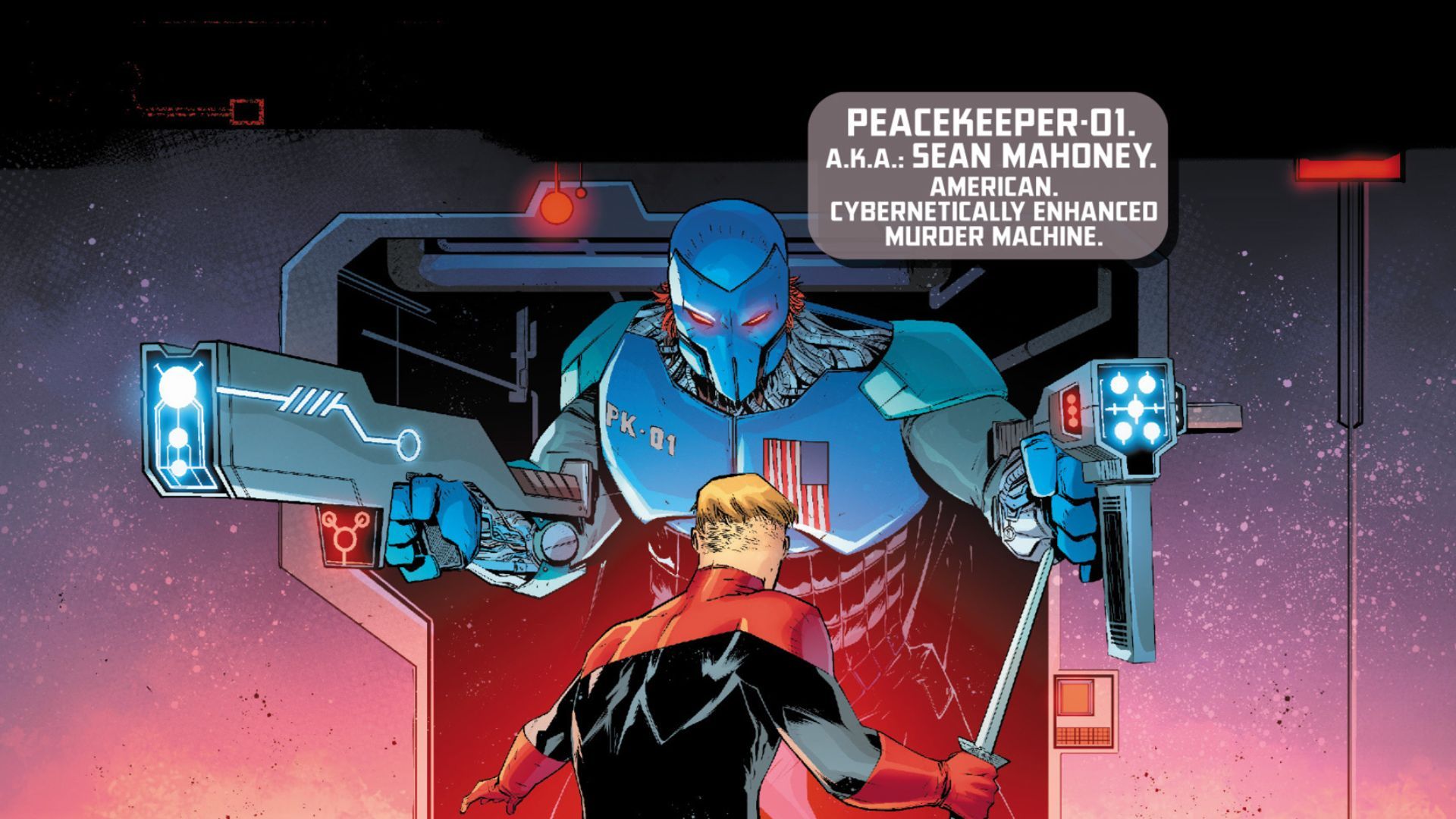 A new hybrid DC-Wildstorm Stormwatch team looks to replace the Justice ...