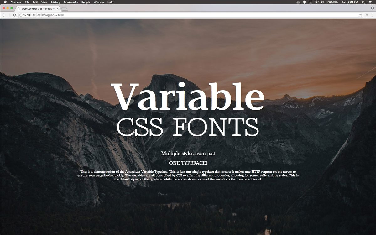 Get started with variable fonts in CSS | Creative Bloq
