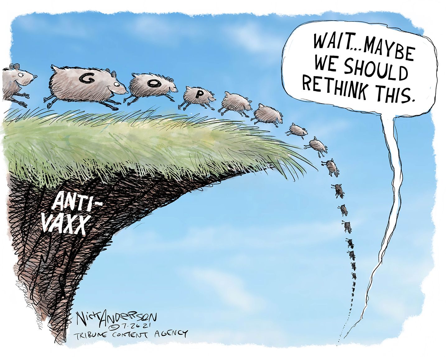 7 brutally funny cartoons about America's anti-vaxxer peril | The Week