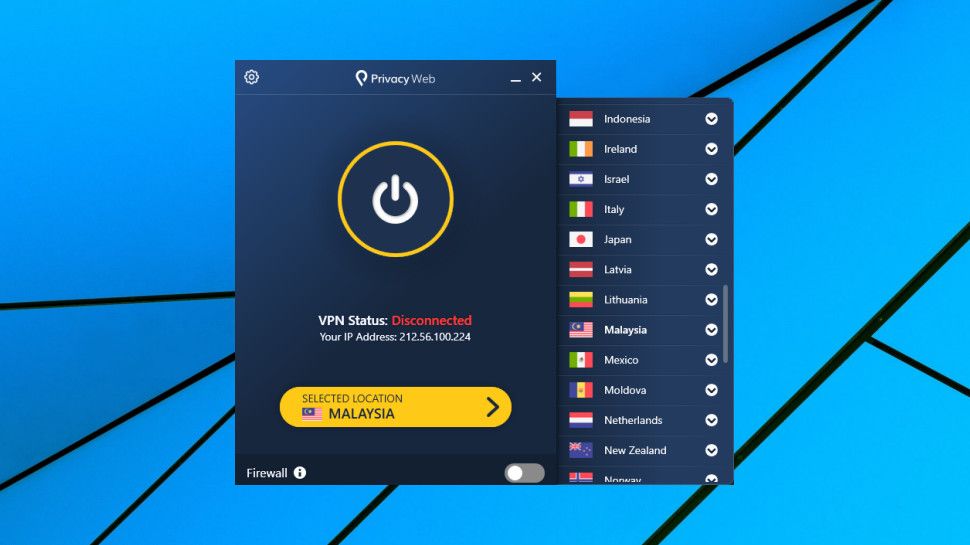 PrivacyWeb VPN review | TechRadar