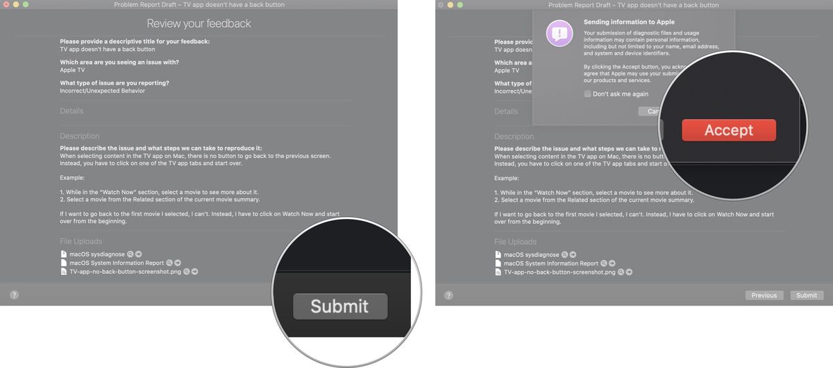 How to send feedback to Apple about macOS betas | iMore