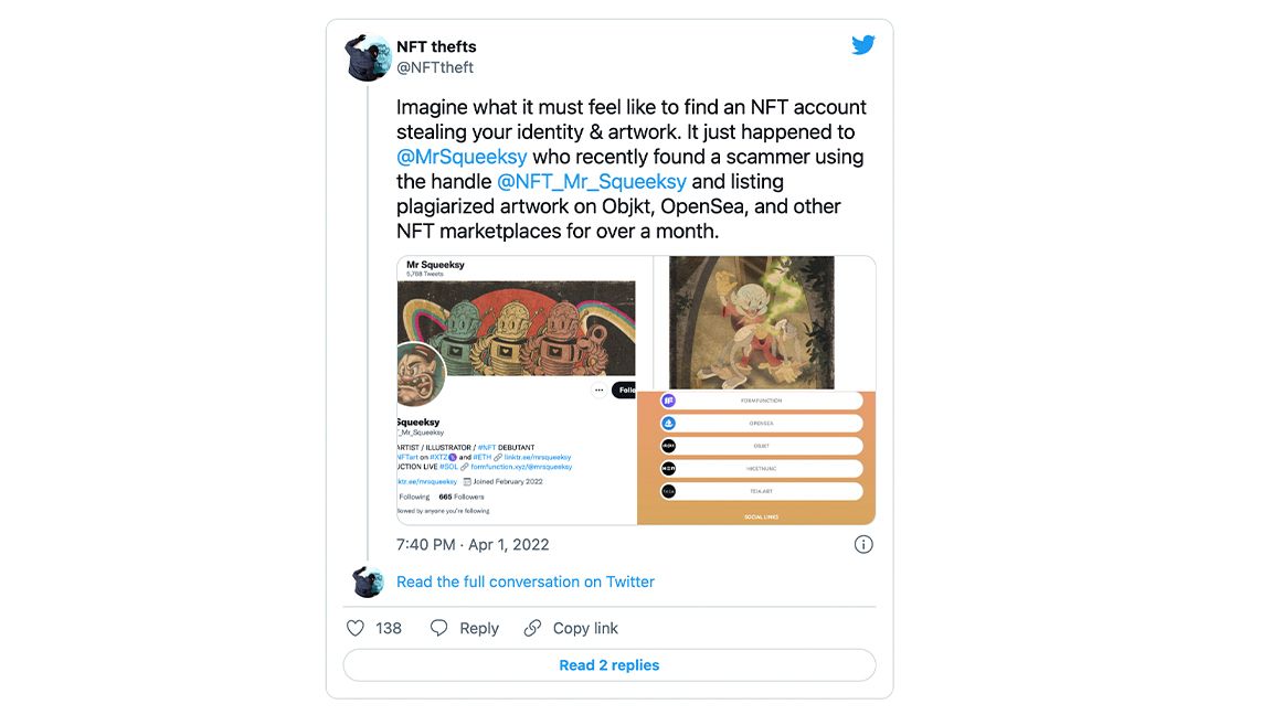 NFT scams: what you need to know | Creative Bloq