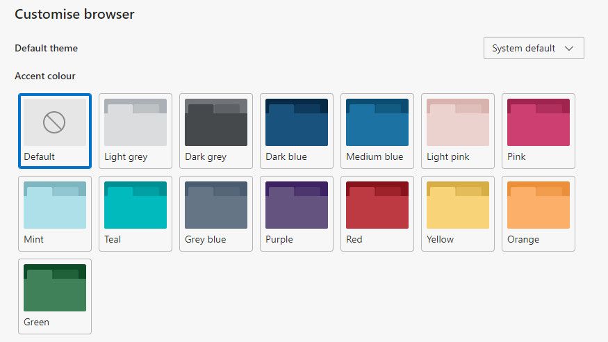 You can now browse in style with custom color schemes for both Edge and ...