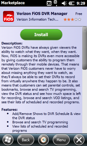 Verizon FiOS DVR Manager comes to Windows Marketplace | Windows Central