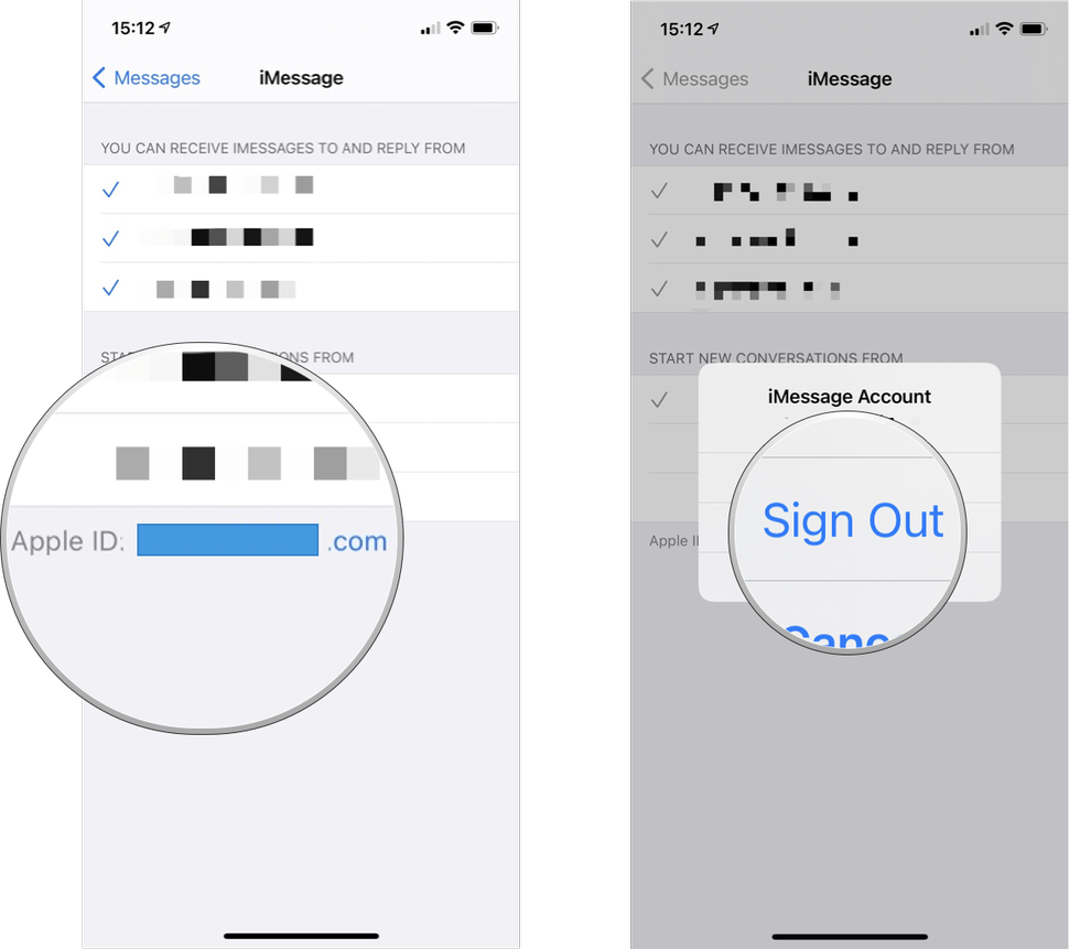 How to deregister an email or phone number associated with iMessage and ...