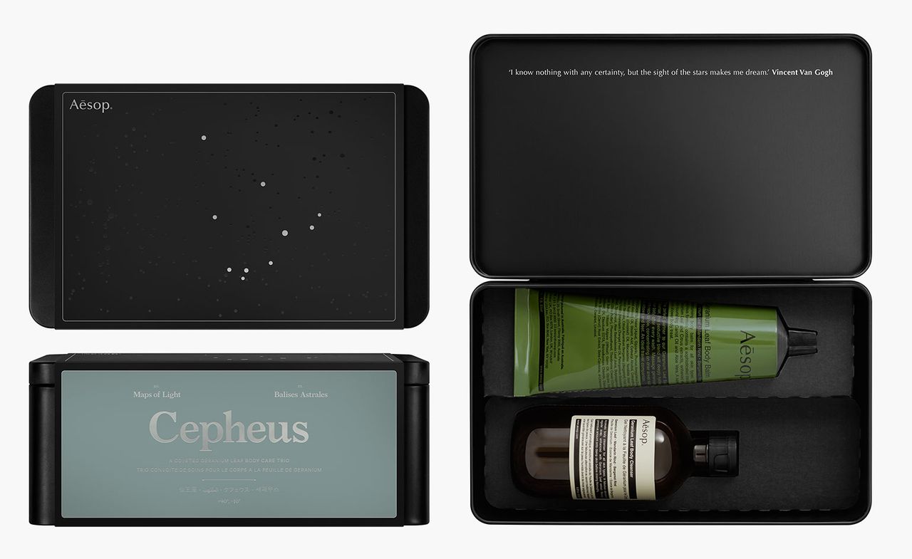 Maps of Light: Aesop launches seasonal gift kits with star appeal ...