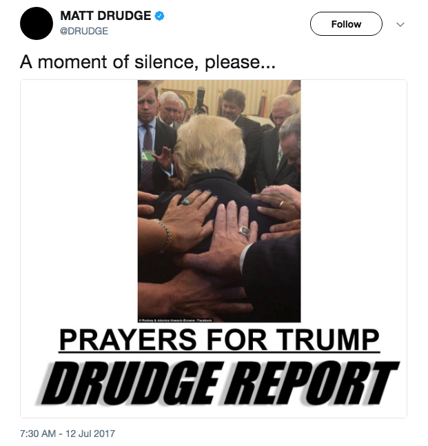 The mystery and intrigue of Matt Drudge's Twitter feed | The Week