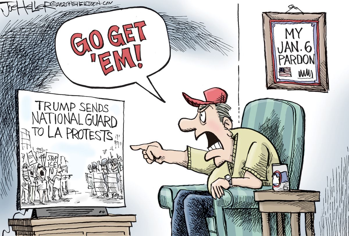 Donald Trump fans the political flames in Los Angeles | June 10 ...