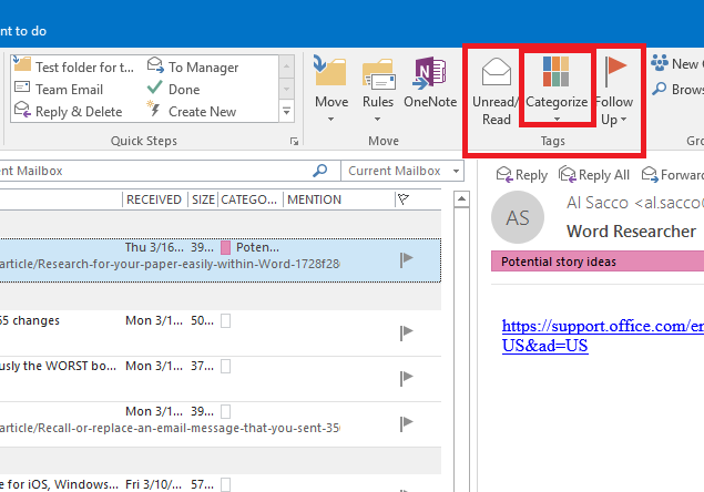 How to use Outlook Categories to manage mountains of mail | Windows Central