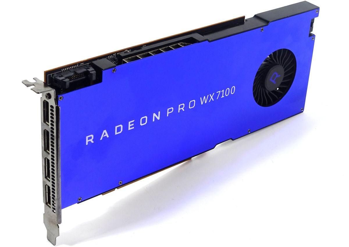 AMD Radeon Pro WX 7100 Review - Tom's Hardware | Tom's Hardware