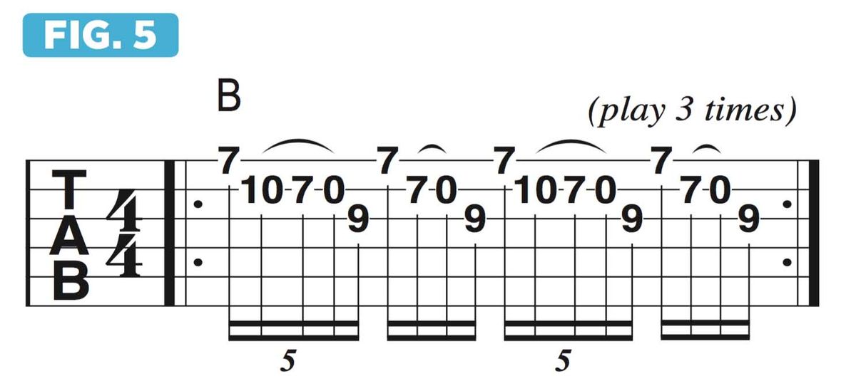 How to use alternating four- and five-note patterns to add intrigue to ...