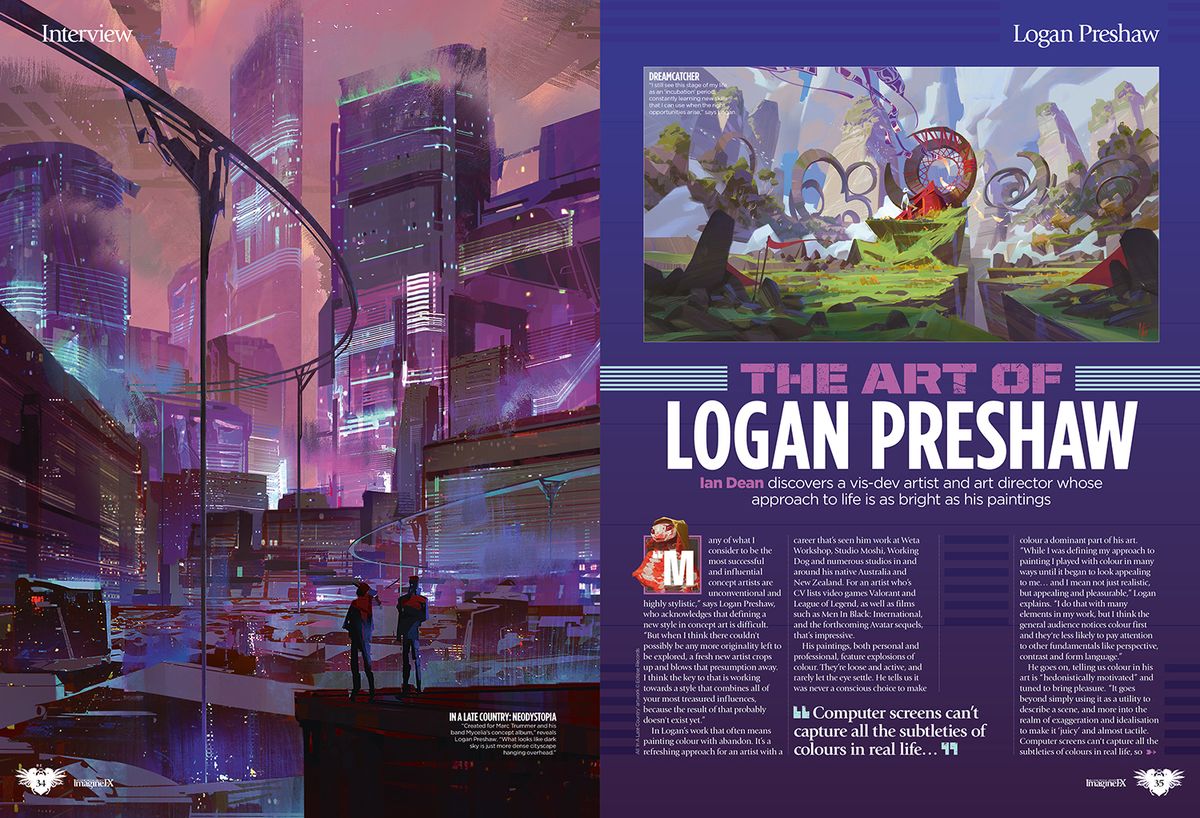 Learn how to paint digital art with ImagineFX issue 204 | Creative Bloq