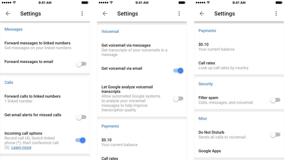 How to make and answer phone calls with Google Voice for iPhone and ...