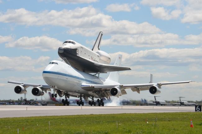 Space Shuttle Enterprise Lands in NYC for Museum Display | Space