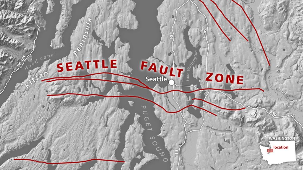 Seattle's massive fault may result from oceanic crust 'unzipping itself ...