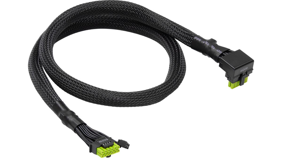 ASRock's $40 16-pin power cable has overheating protection designed to ...